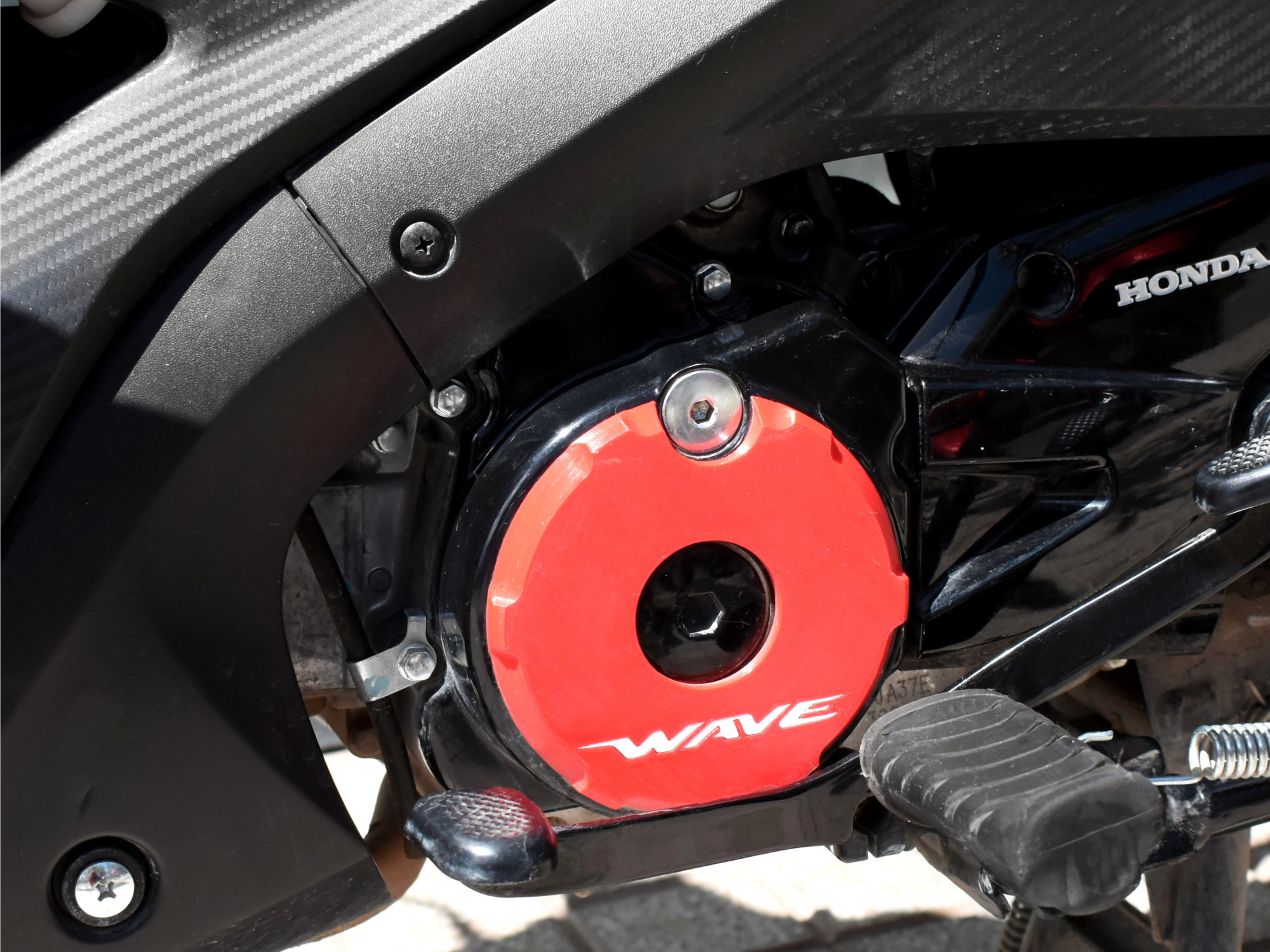 Cubre tapa motor honda wave 110 s ro | ab Repuestos